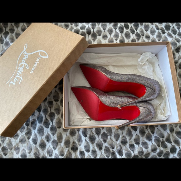 Christian Louboutin | Shoes | Christian Louboutin Glitter So Kate ...